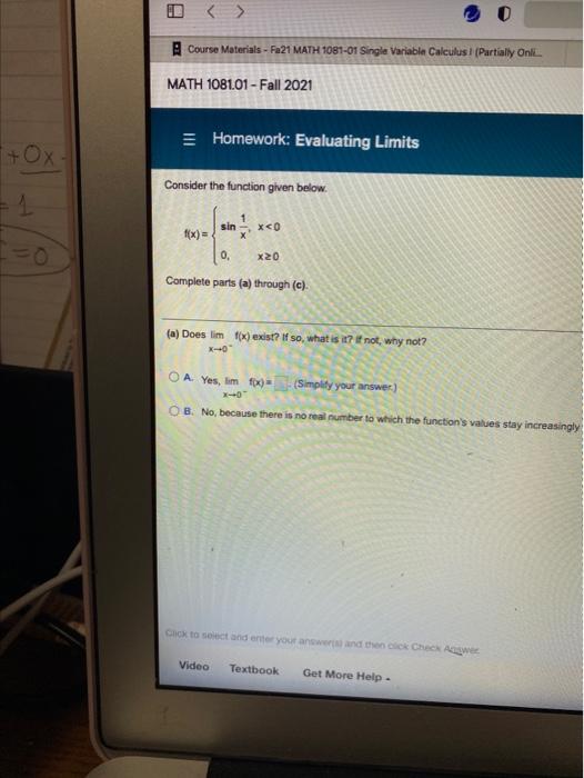 Solved D Course Materials - Fa21 MATH 1081-01 Single | Chegg.com