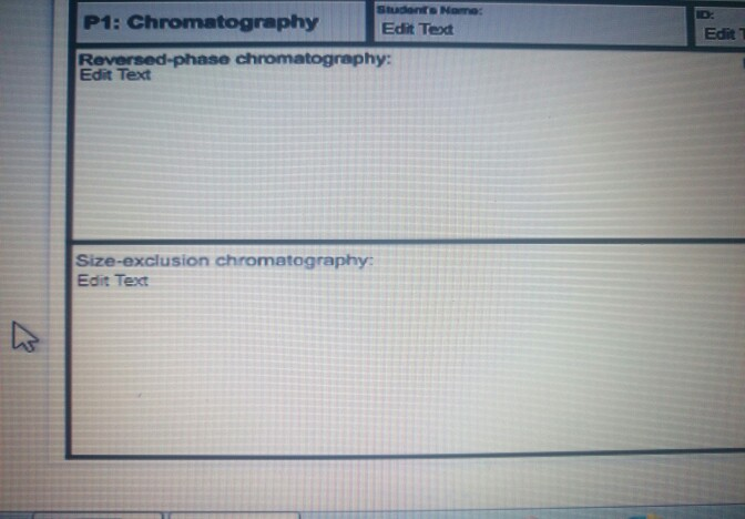 Solved introduction to chromatography , important | Chegg.com