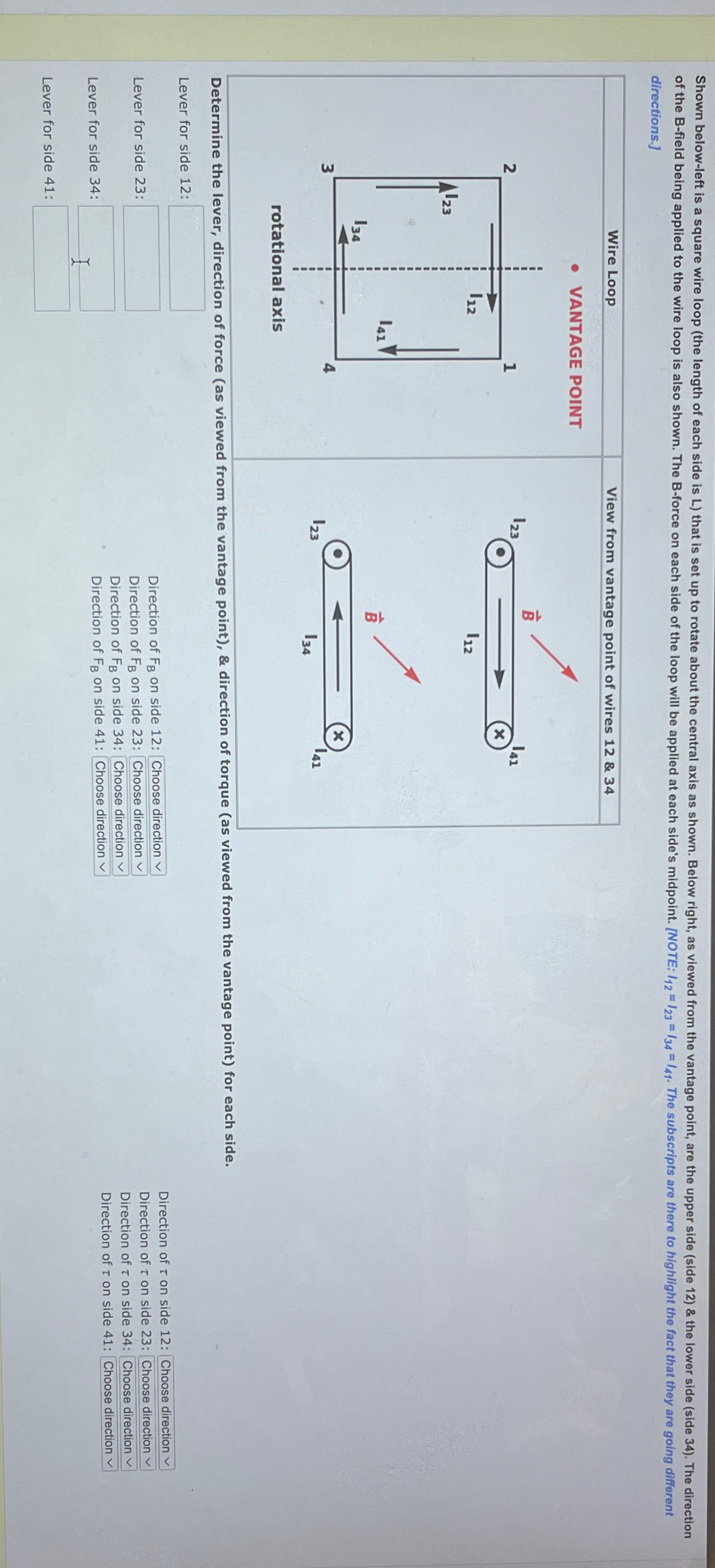 directions.JDetermine the lever, direction of force | Chegg.com