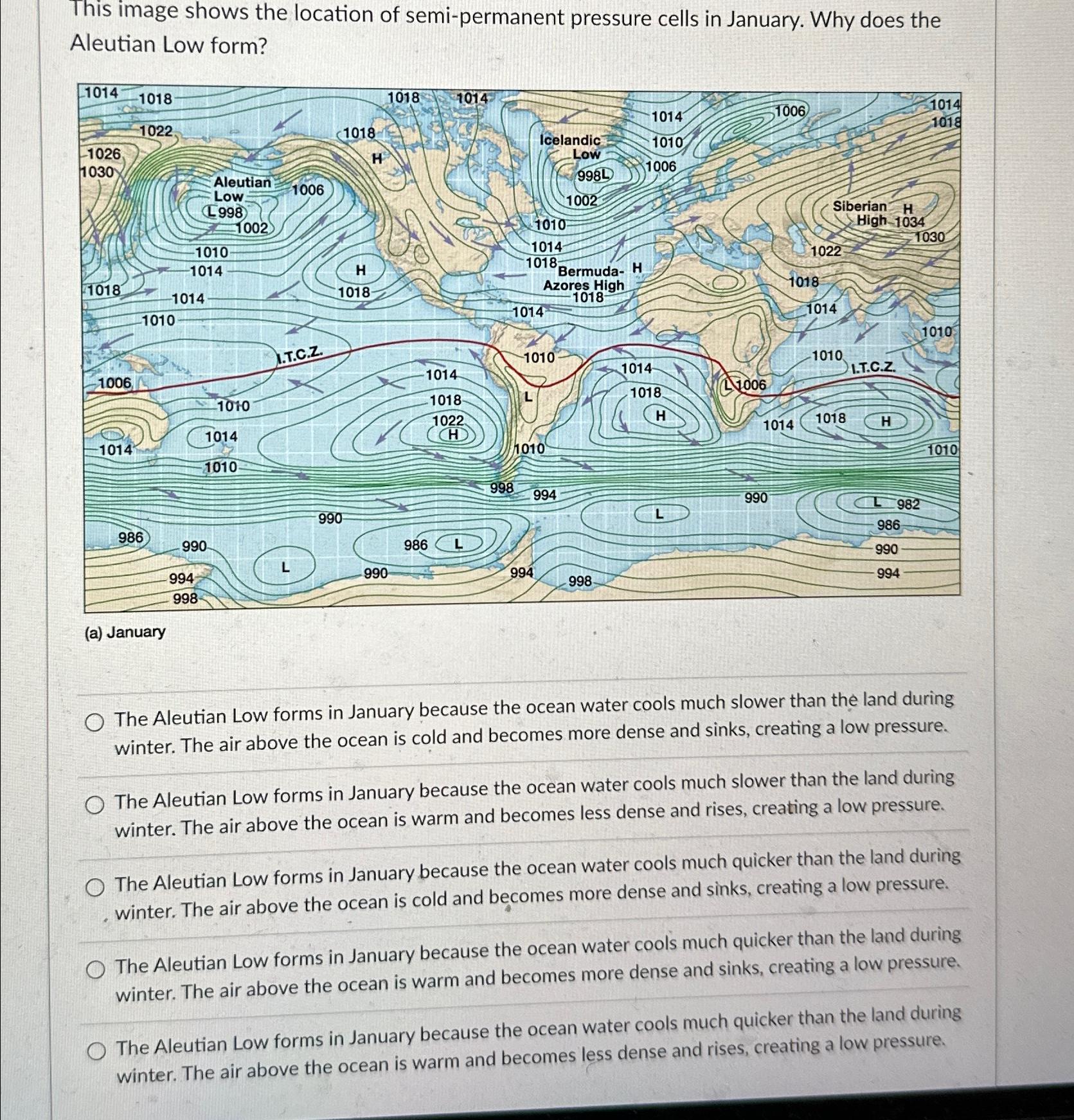 Solved This image shows the location of semi-permanent | Chegg.com