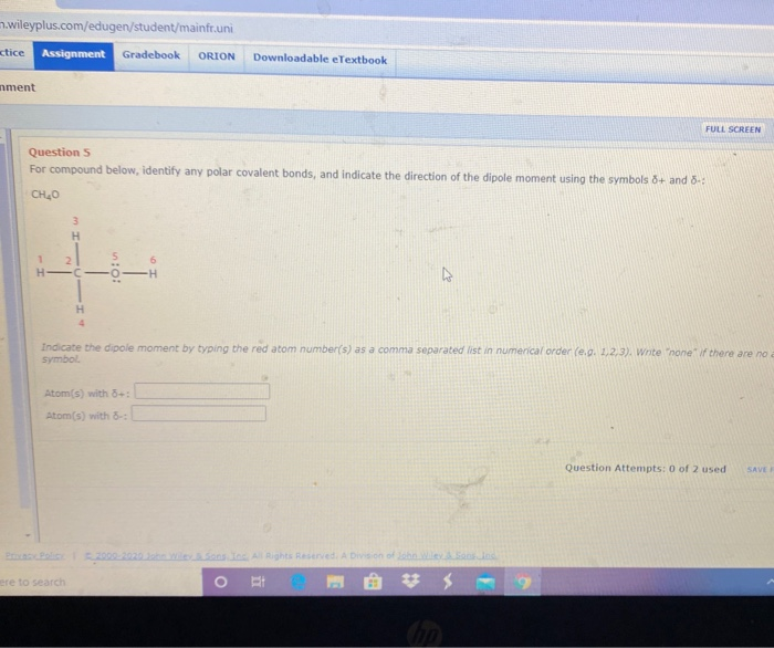 Solved n.wileyplus.com/edugen/student/mainfr.uni Assignment | Chegg.com