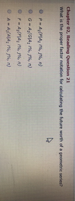 Solved Chapter 02, Reading Question 21 What is the proper | Chegg.com