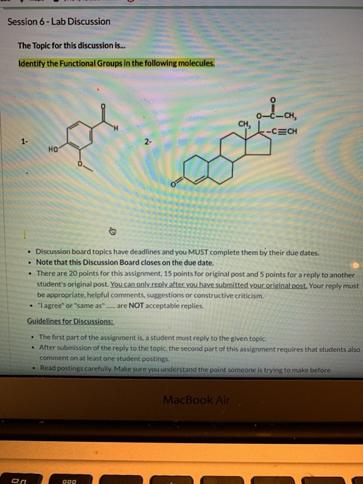 Solved Session 6-Lab Discussion The Topic for this | Chegg.com