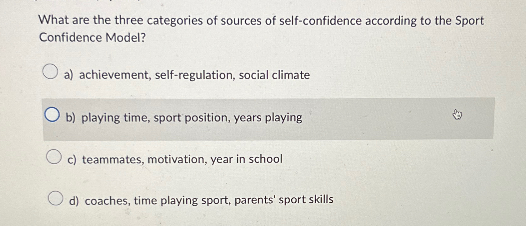 Solved What are the three categories of sources of | Chegg.com