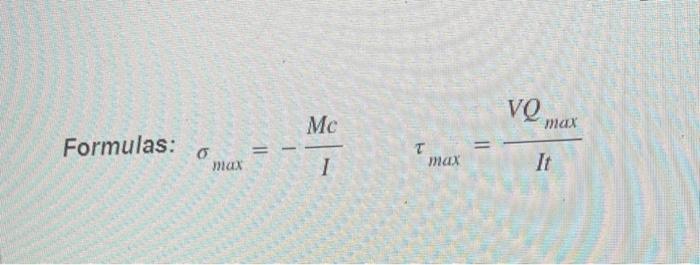 240 mm 8 mm 280 mm -+ 10 mm ve Mc тах Formulas: 10 | Chegg.com