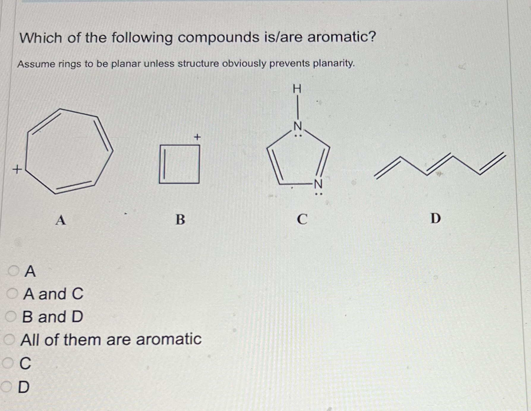 Solved Which of the following compounds is/are | Chegg.com