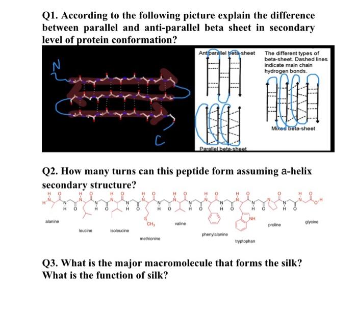 Solved Q1. According to the following picture explain the | Chegg.com
