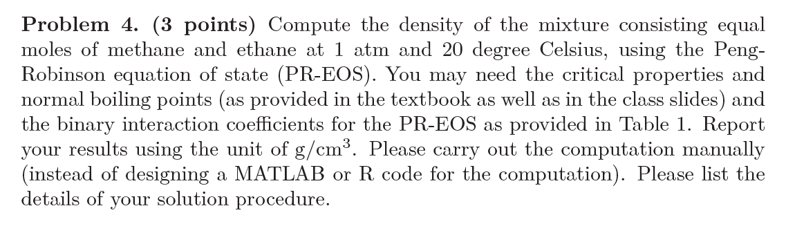 Solved Problem 4. (3 ﻿points) ﻿Compute the density of the | Chegg.com