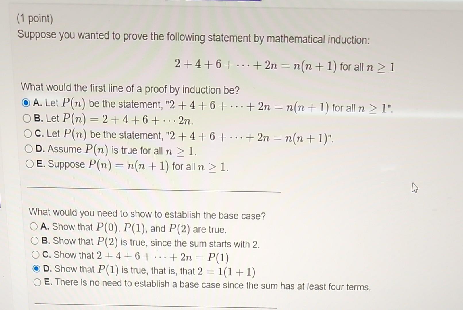 Solved Suppose you wanted to prove the following statement | Chegg.com
