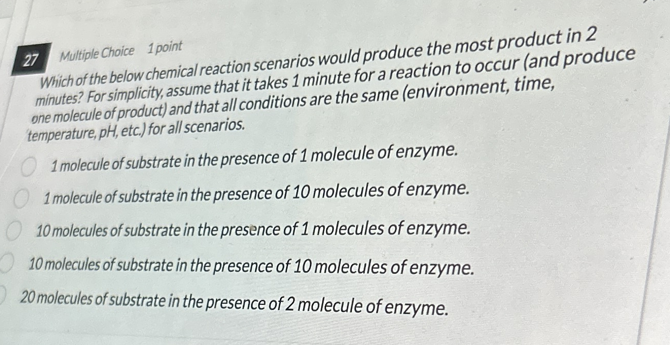 Solved 27 ﻿Multiple Choice 1 ﻿pointWhich of the below | Chegg.com