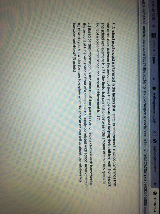 Solved en Chapter_02.pptx х X MyProgrammingLab 120 Fall 2020 | Chegg.com