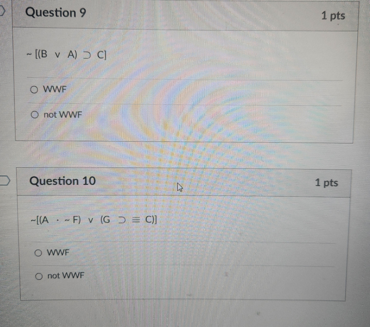 Solved intro into logic either a wff or not. (well formed | Chegg.com