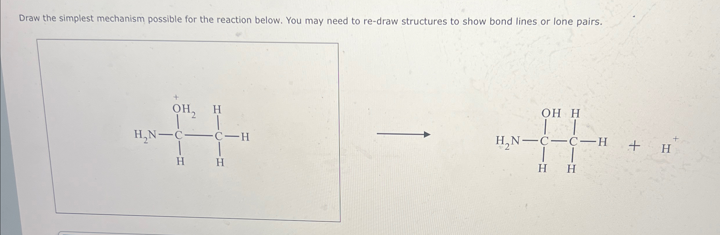 Solved Draw the simplest mechanism possible for the reaction | Chegg.com Solved Draw the simplest mechanism possible for the reaction | Chegg.com