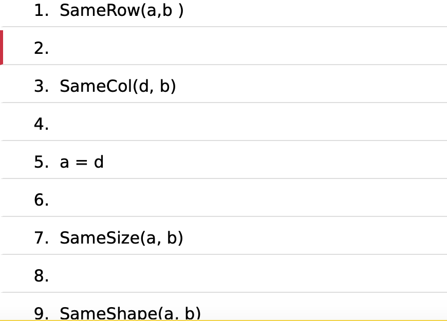 Solved (Equivalences in the blocks language) ﻿In the blocks | Chegg.com