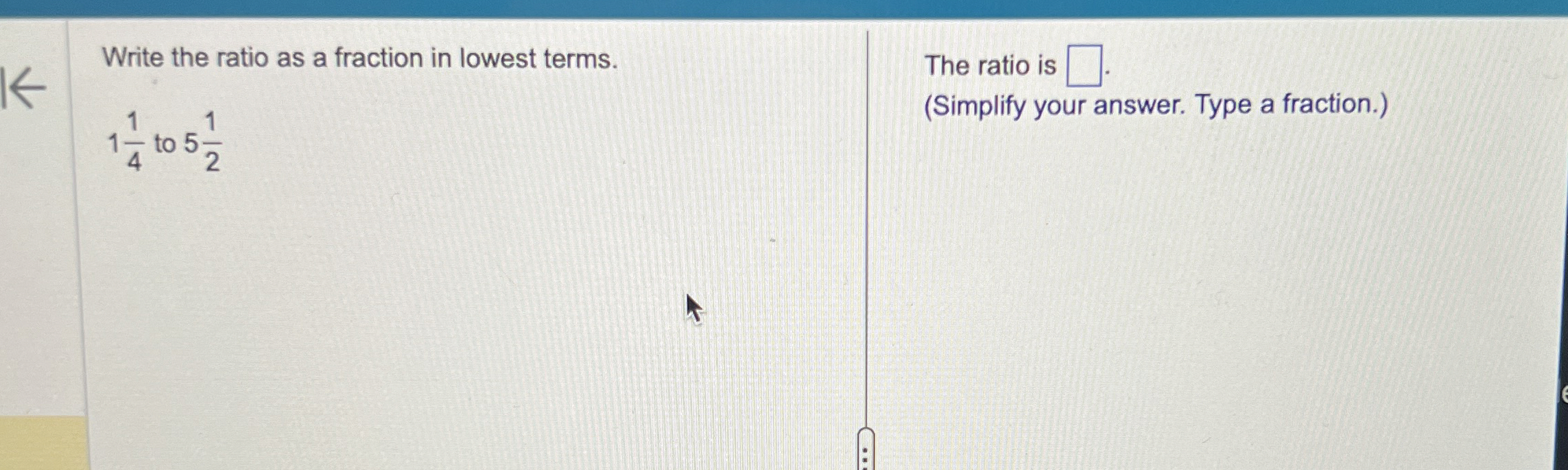 Solved Write the ratio as a fraction in lowest | Chegg.com