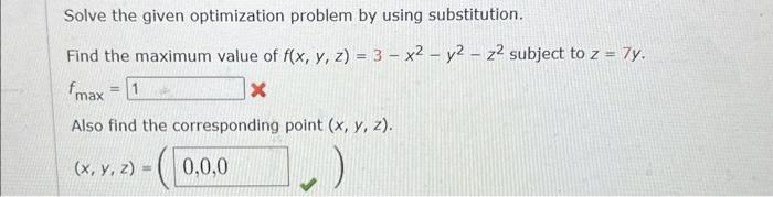Solved Use Lagrange multipliers to solve the given | Chegg.com