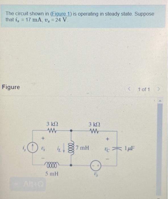 The circuit shown in (Figure 1) is operating in | Chegg.com