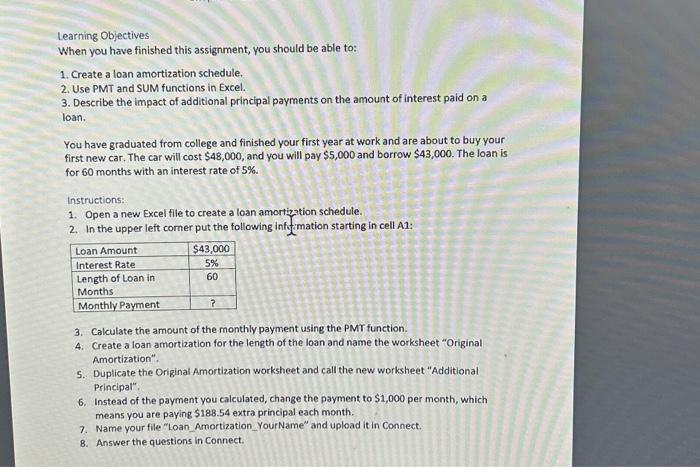 Solved Learning Objectives When you have finished this | Chegg.com