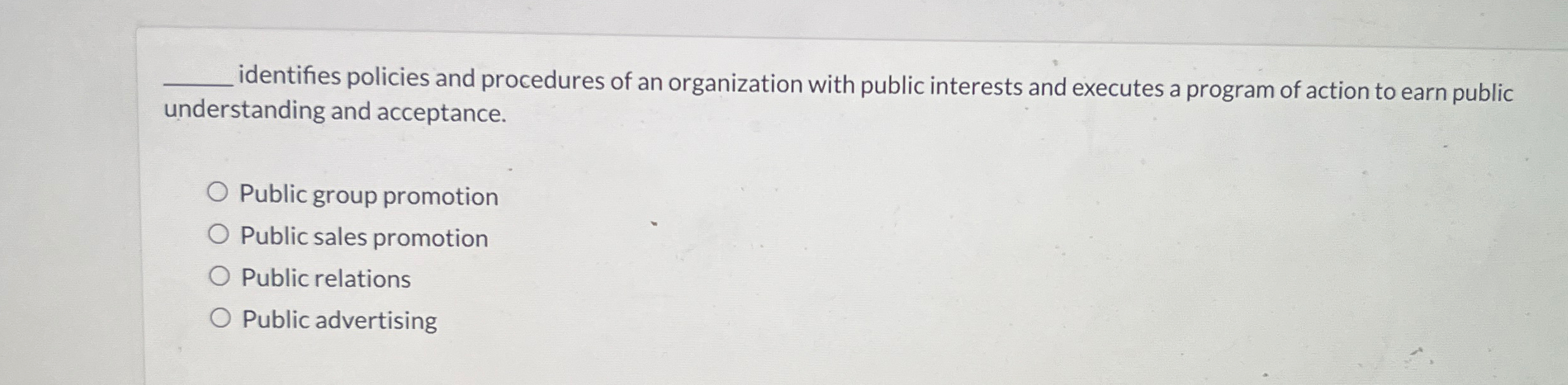 Solved q, ﻿identifies policies and procedures of an | Chegg.com