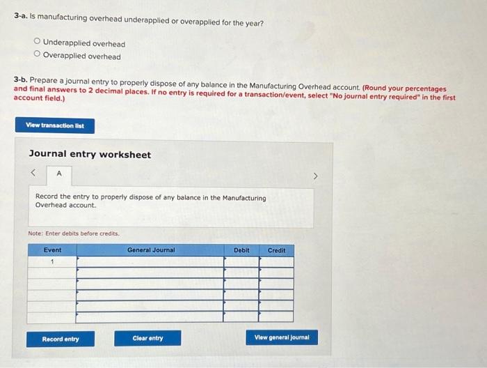 Required: 1. Prepare journal entries to record the | Chegg.com