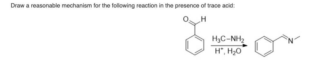 Solved Draw a reasonable mechanism for the following | Chegg.com
