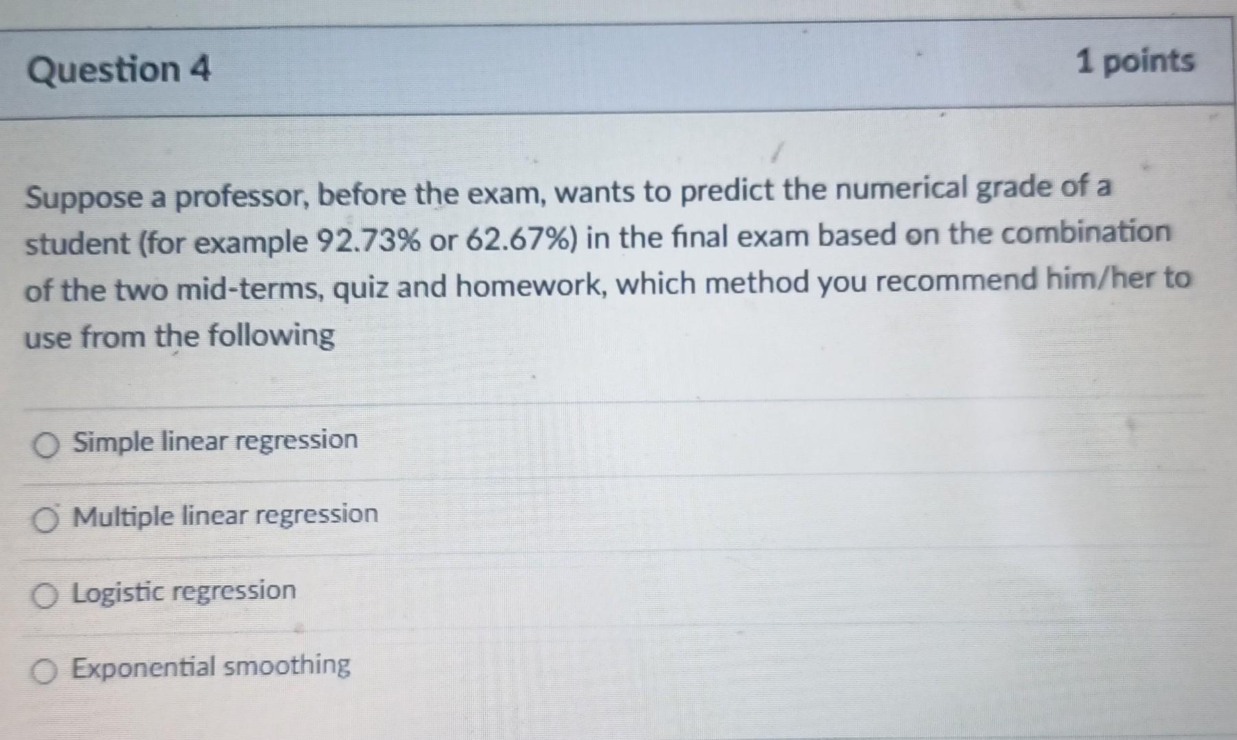 Solved What is the most time-consuming variable selection | Chegg.com