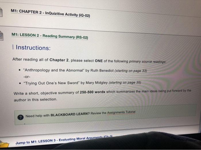 M1: CHAPTER 2 - InQuizitive Activity (iQ-02) M1: | Chegg.com