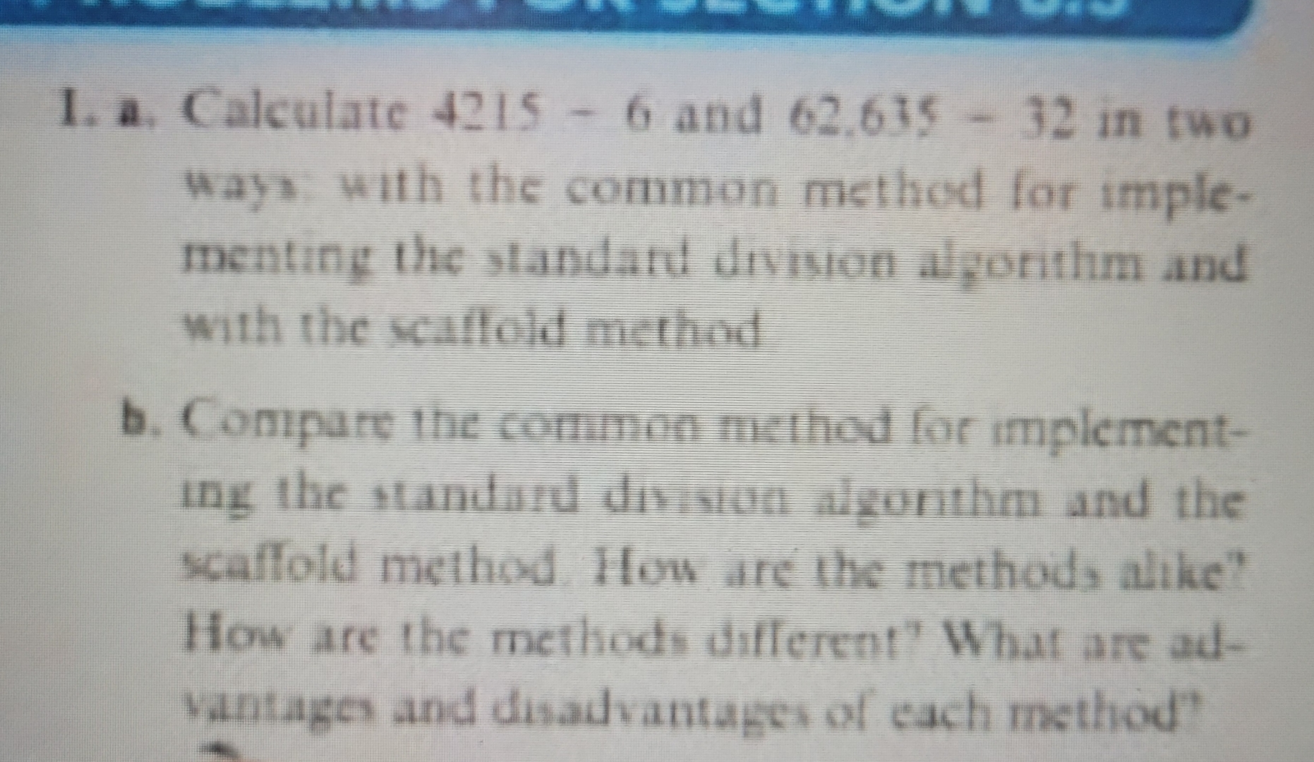 Solved a. ﻿Calculate 4215-6 ﻿and 62.635-32 ﻿in two ways with | Chegg.com