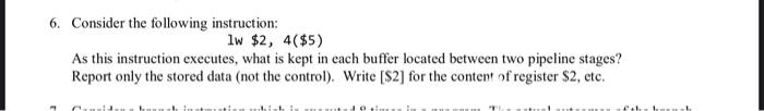 Solved 4. Assume a static dual-issue MIPS architecture as | Chegg.com