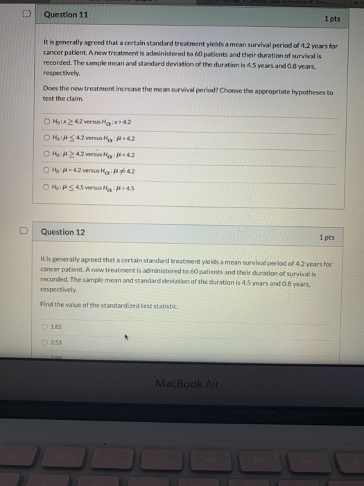 Solved Question 11 1 pts It is generally agreed that a | Chegg.com
