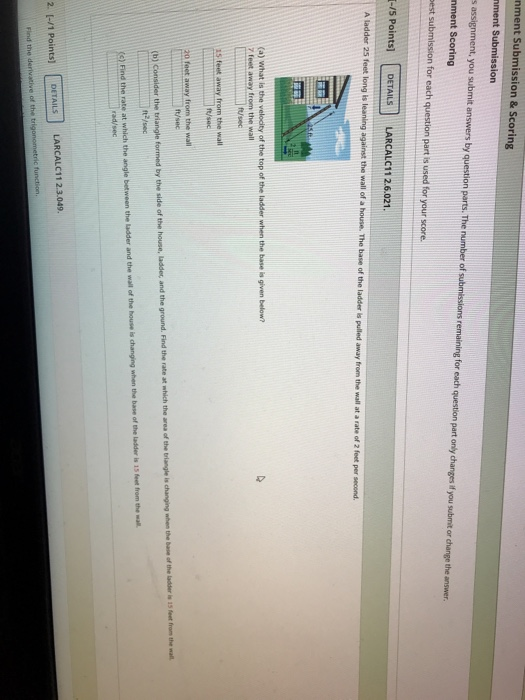 Solved inment Submission & Scoring nment Submission | Chegg.com
