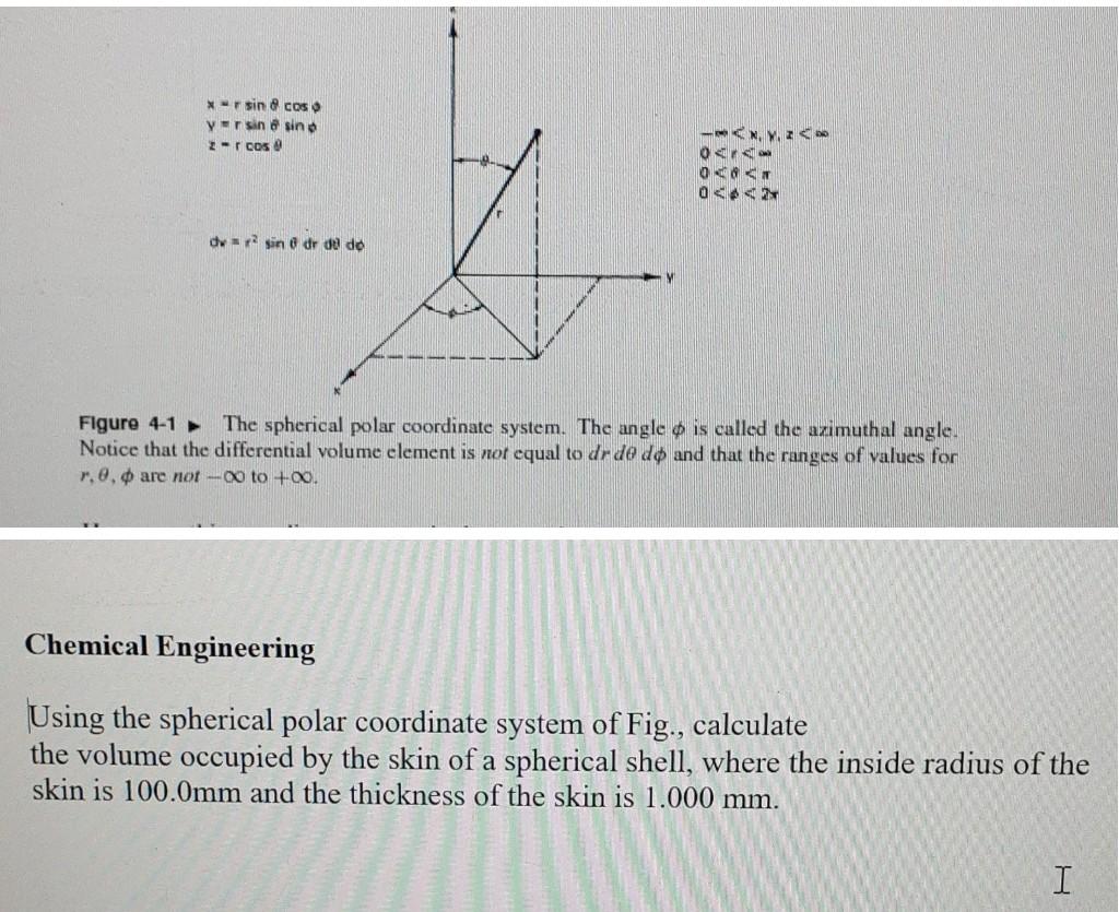 Solved Xr sin & cos yer sina sino 2 - cos 0 -ONES- Or 00 | Chegg.com