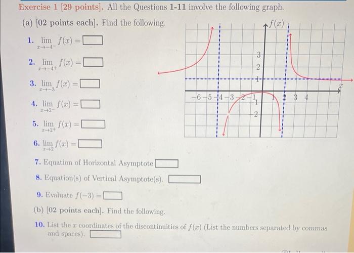 Solved Exercise 1 [29 points]. All the Questions 1-11 | Chegg.com