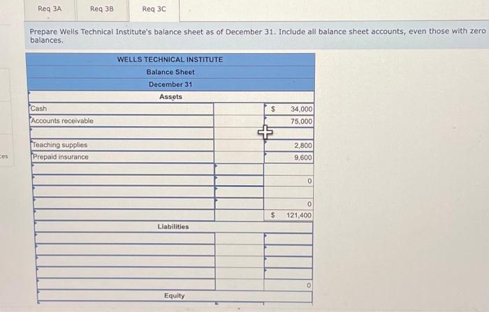 Solved Prepare Wells Technical Institute's income statement | Chegg.com Solved Prepare Wells Technical Institute's income statement | Chegg.com