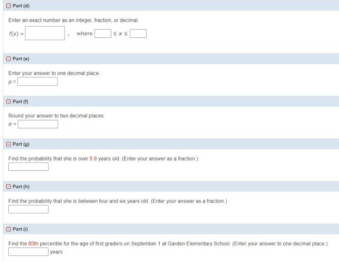 Solved For each probability and percentile problem, draw the | Chegg.com