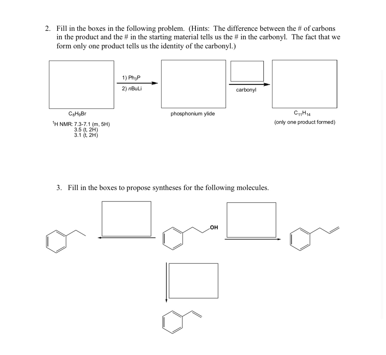 Solved Fill in the boxes in the following problem. (Hints: | Chegg.com