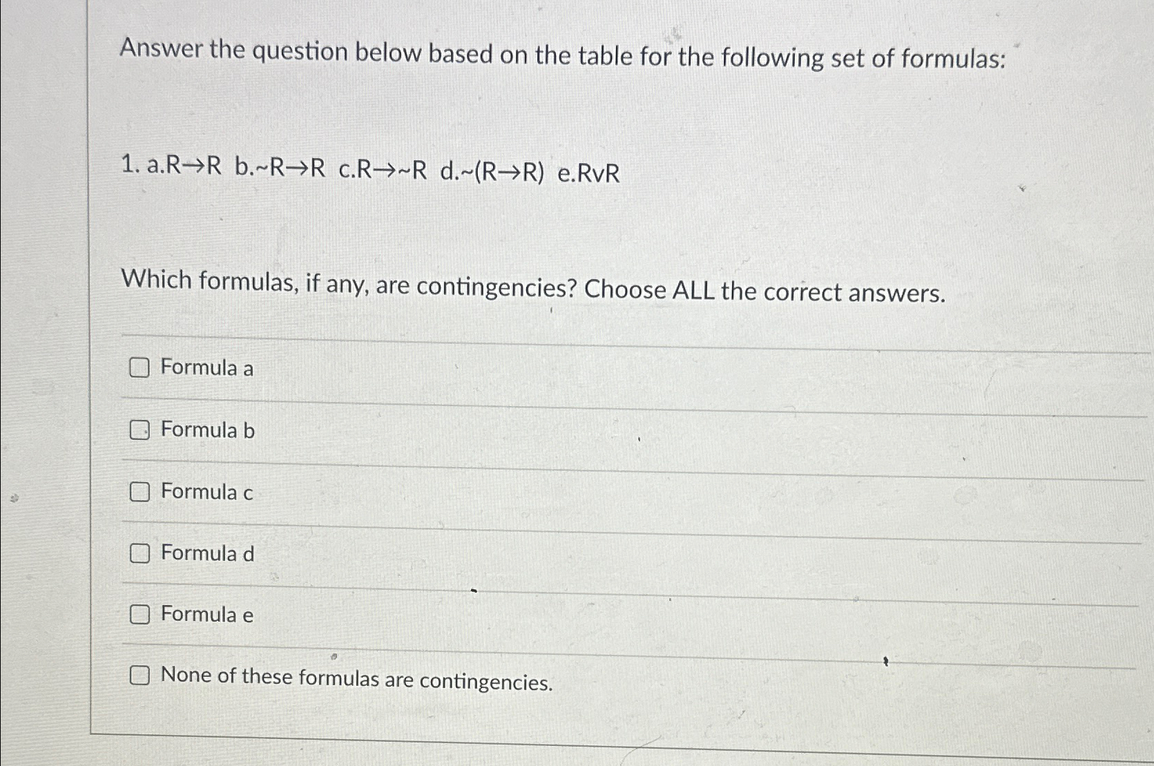 Solved Answer the question below based on the table for the | Chegg.com