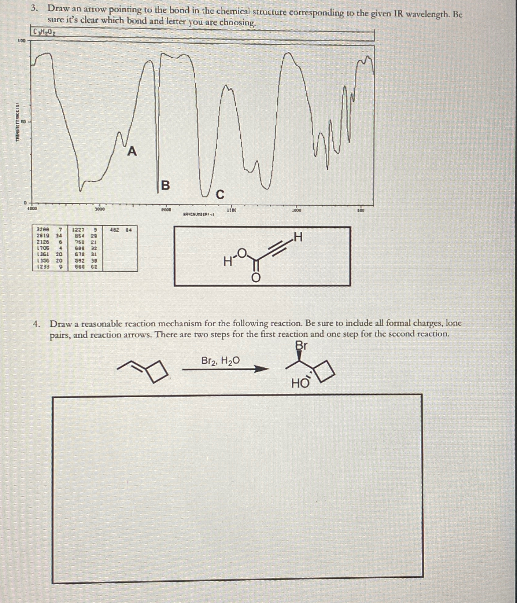 Solved Draw an arrow pointing to the bond in the chemical | Chegg.com