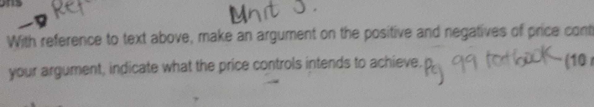 Solved With Reference To Text Above Make An Argurment On Chegg
