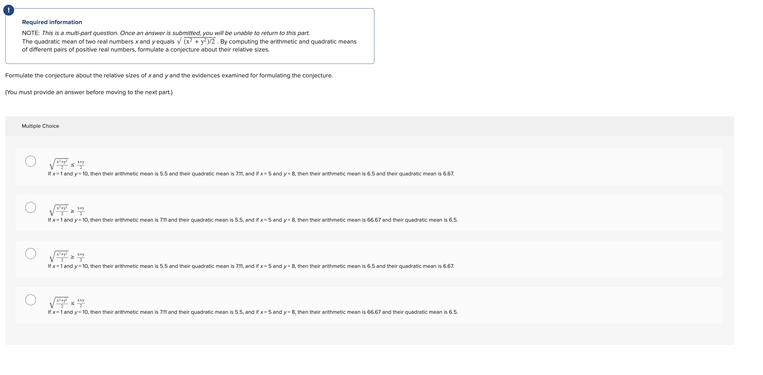 Solved Required informationNOTE: This is a multi-part | Chegg.com