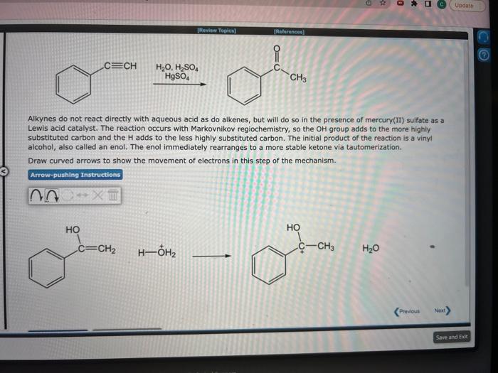 Solved * O C Update (Review Topla Reference OO CECH H2O, | Chegg.com