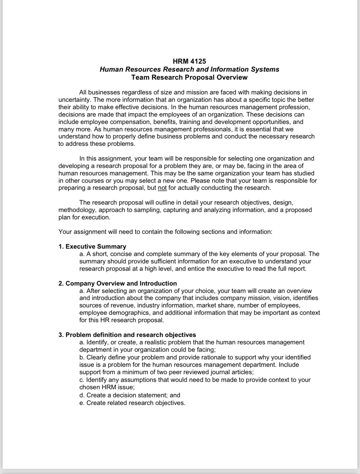 Solved HRM 4125Human Resources Research and Information | Chegg.com