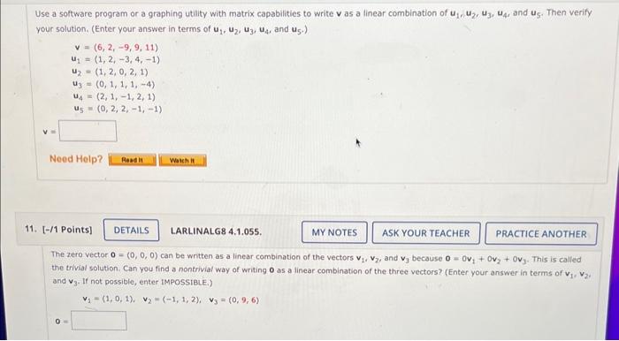 Solved Use a software program or a graphing utility with | Chegg.com
