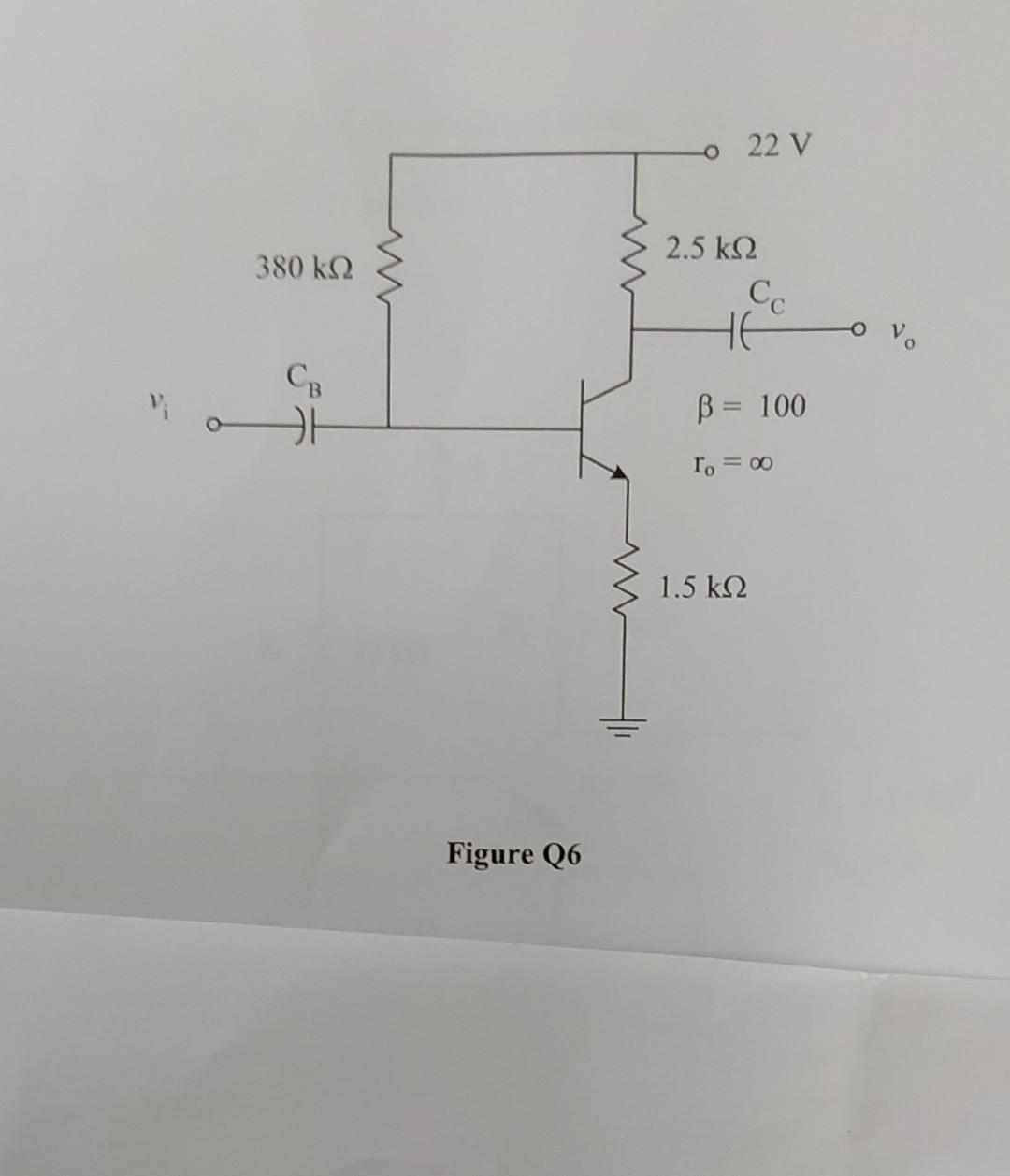 a) sketch ac equivalent circuit using re model b) | Chegg.com