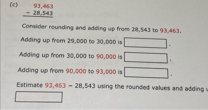 Solved estimate the following differences, use the | Chegg.com