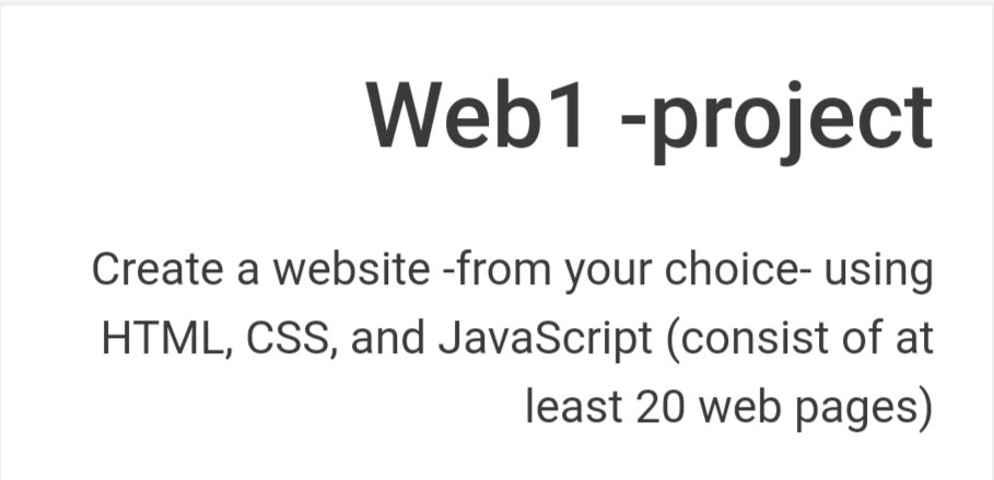 Solved Create a website -from your choice- using HTML, CSS, | Chegg.com