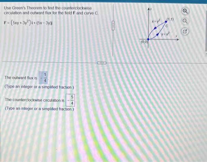 Solved Use Green's Theorem to find the counterclockwise | Chegg.com
