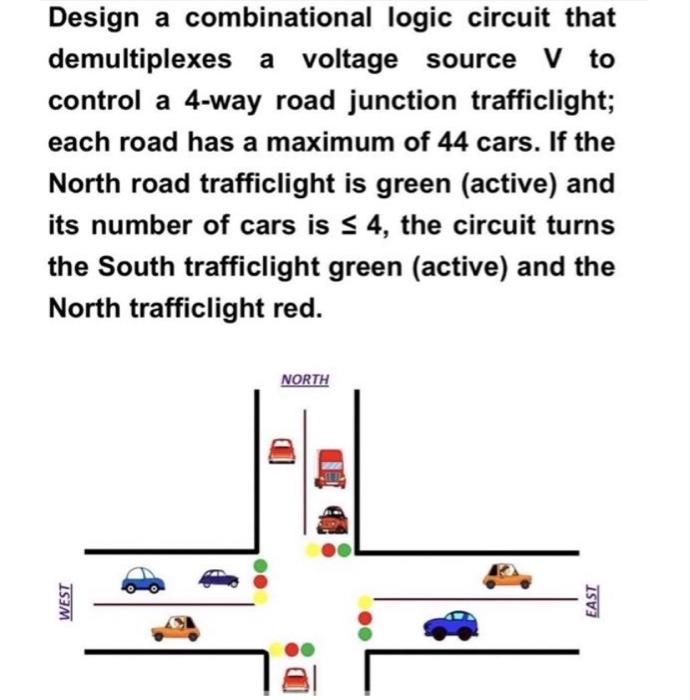 Design a combinational logic circuit that | Chegg.com