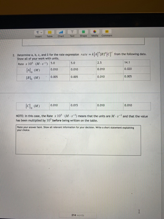 Solved 5.28 Insert Table Chart Text Shape Media Comment 1. | Chegg.com