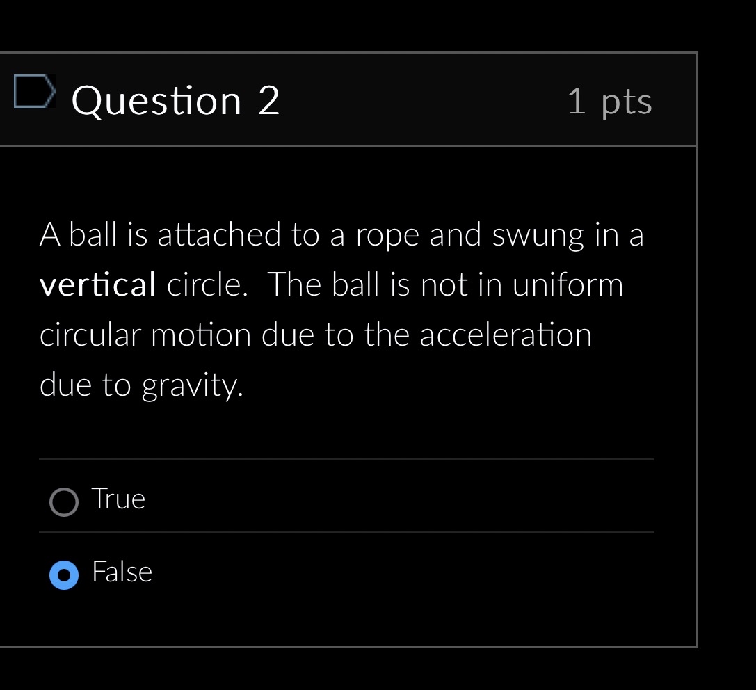 Solved Question 21 ﻿ptsA ball is attached to a rope and | Chegg.com